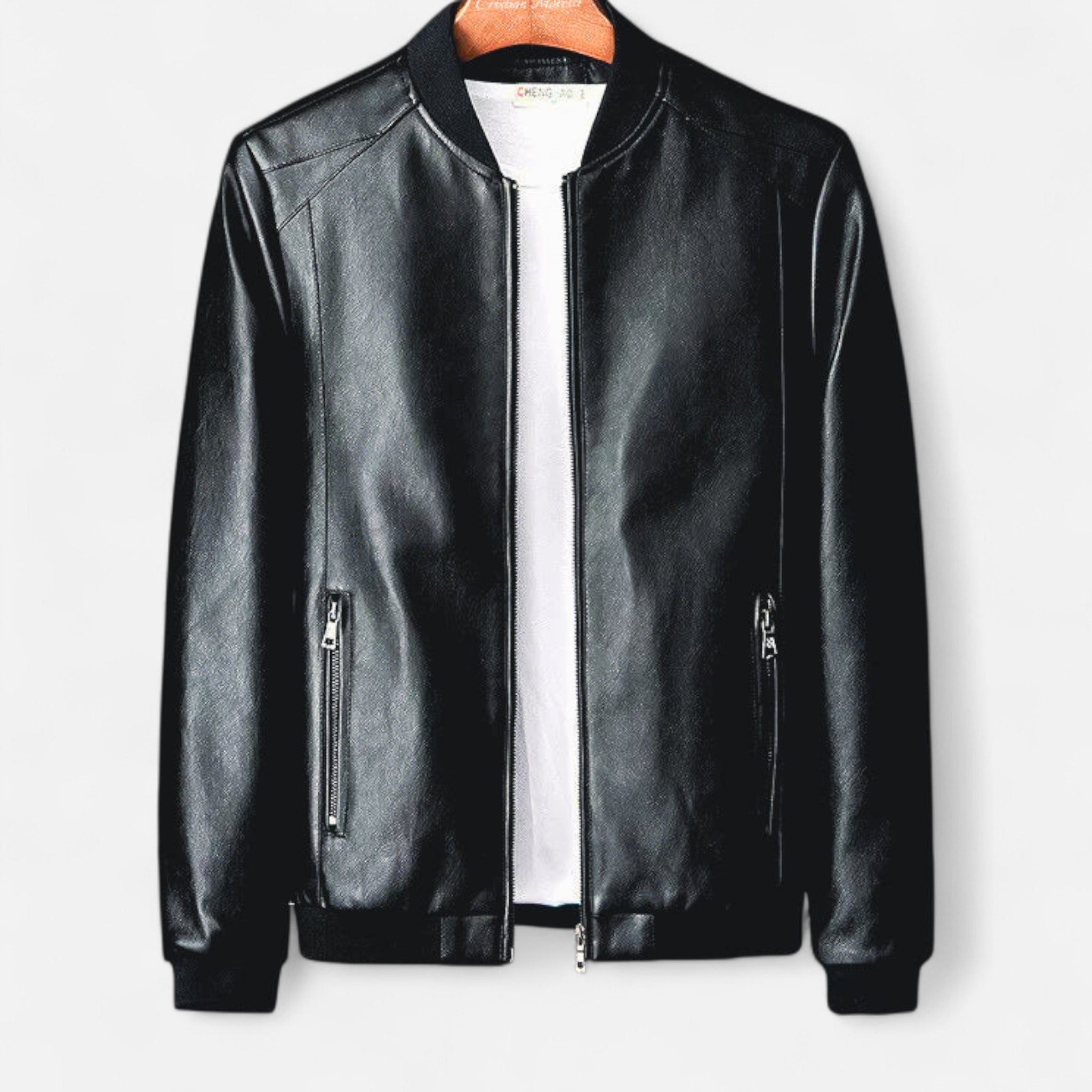 Ancient World | Classic Men's Jacket in Vegan Leather – OlyTrend